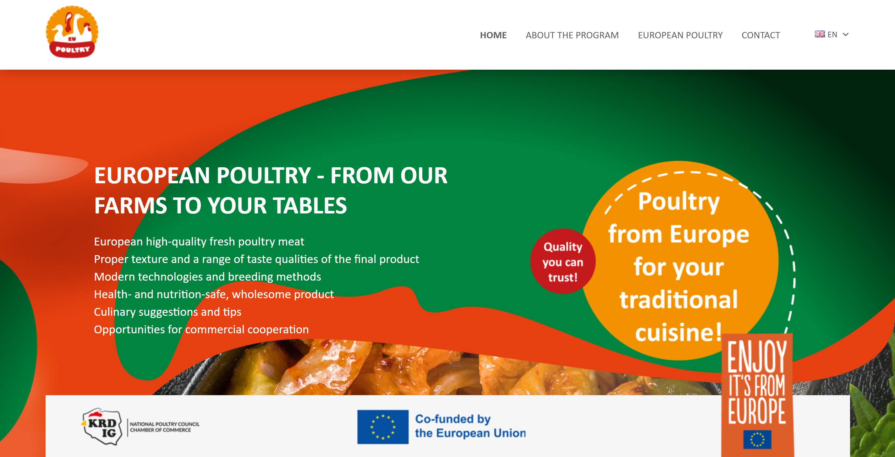 EU สนับสนุนแคมเปญ European Poultry – From Our Farms to Your Tables ย้ำ ...